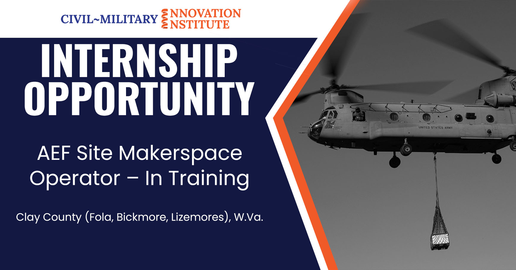 Internship Program | AEF Site Makerspace Operator – In Training - CMI2